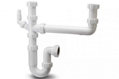 Polypipe Fit-Rite 40mm One and a Half Undersink Kit for Single Hose ...