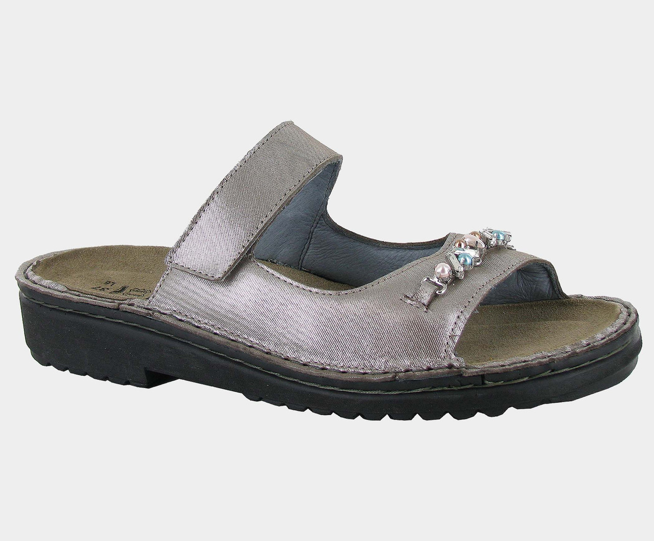 Naot Women's Johanna - Silver Threads Leather - Goodman's Shoes