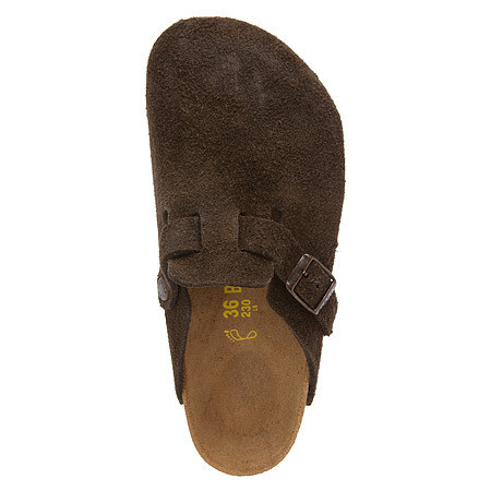 Birkenstock Boston - Mocha Suede - Goodman's Shoes