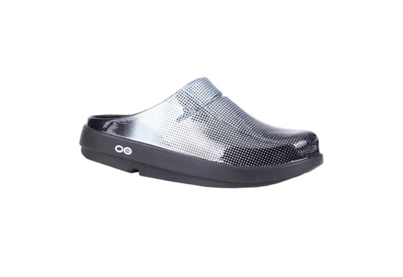 Oofos Women's Oocloog Pixel - Platinum - Goodman's Shoes
