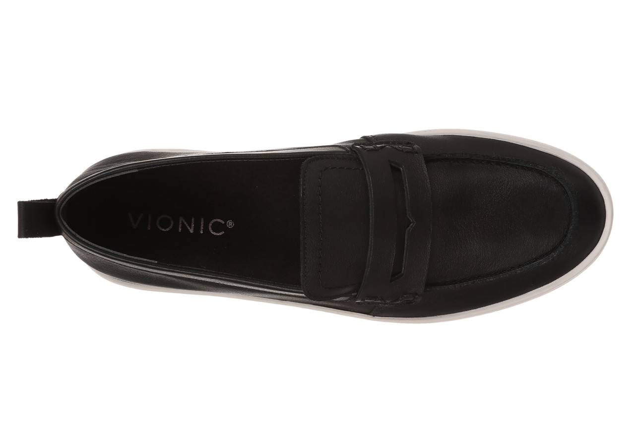 Vionic Women's Uptown - Black Leather - Goodman's Shoes