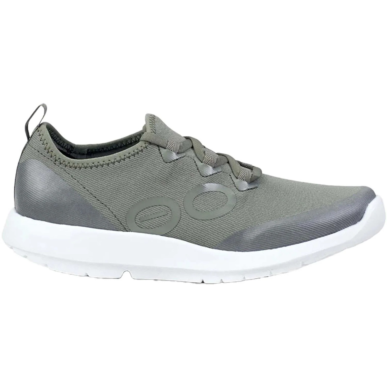 Oofos Women's OOmg Sport LS Shoe - Olive - Goodman's Shoes