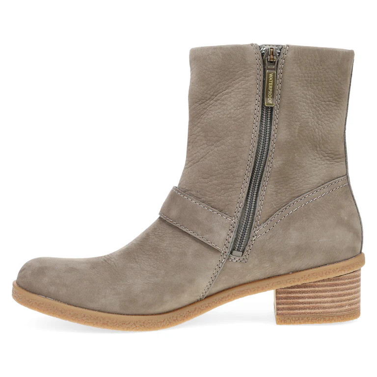 Dansko Women's Delphine - Stone Waterproof Nubuck - Goodman's Shoes
