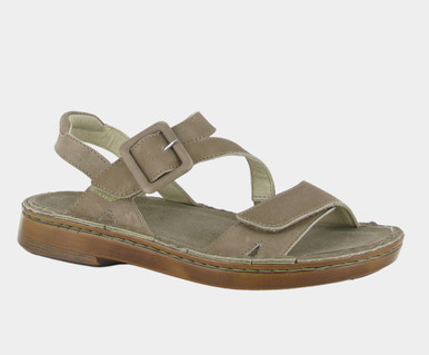 Naot Women's Castelo - Khaki Beige Leather - Goodman's Shoes