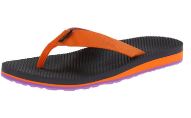 Teva Women's Original Flip - Orange / Purple - Goodman's Shoes