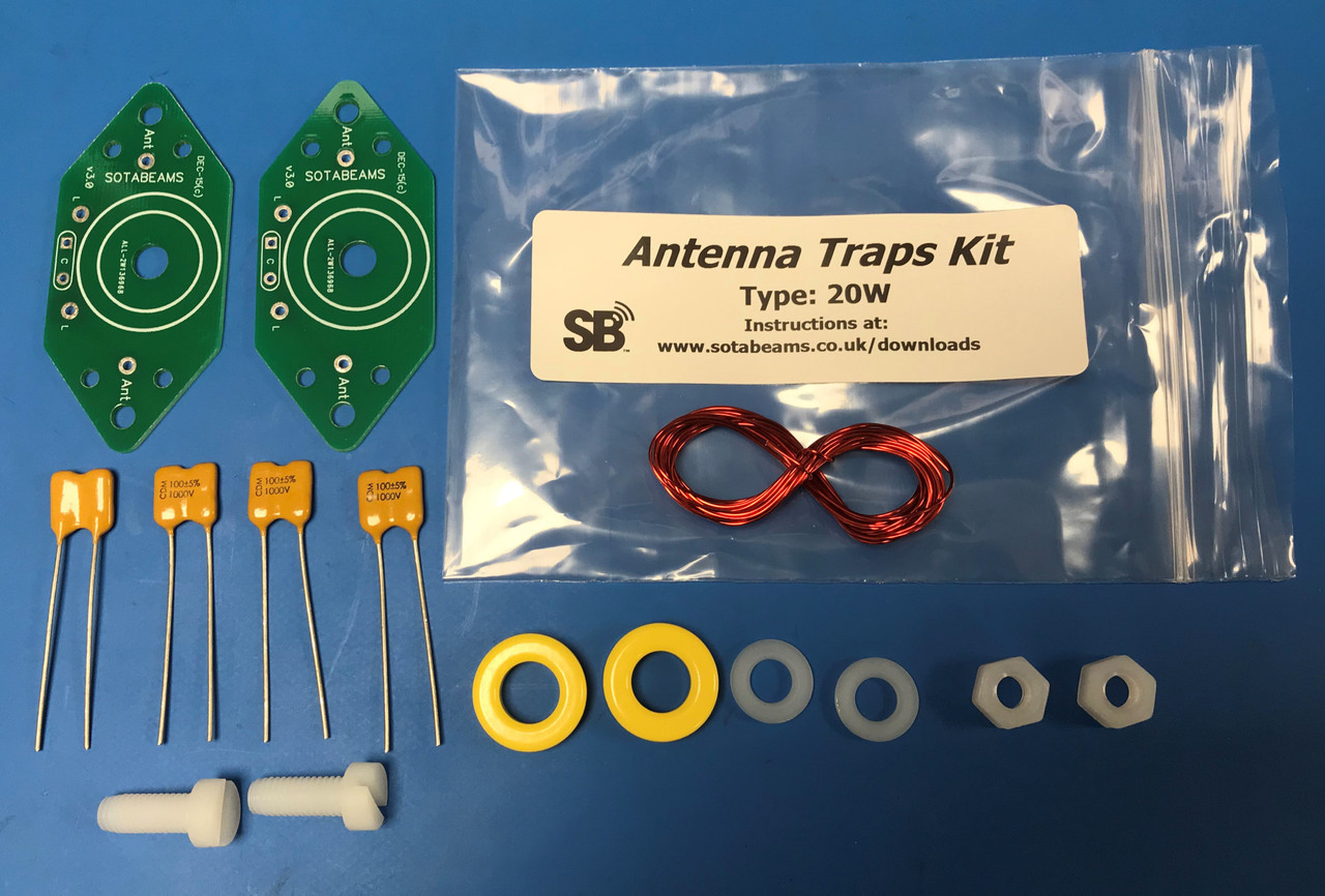 Buy HF Antenna Traps Kit | Multiband Trap Dipole Antenna | Radio Experimenter's corner