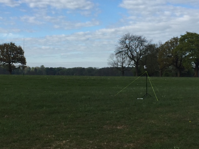 Comparing the performance of an inverted vee dipole with a small ...