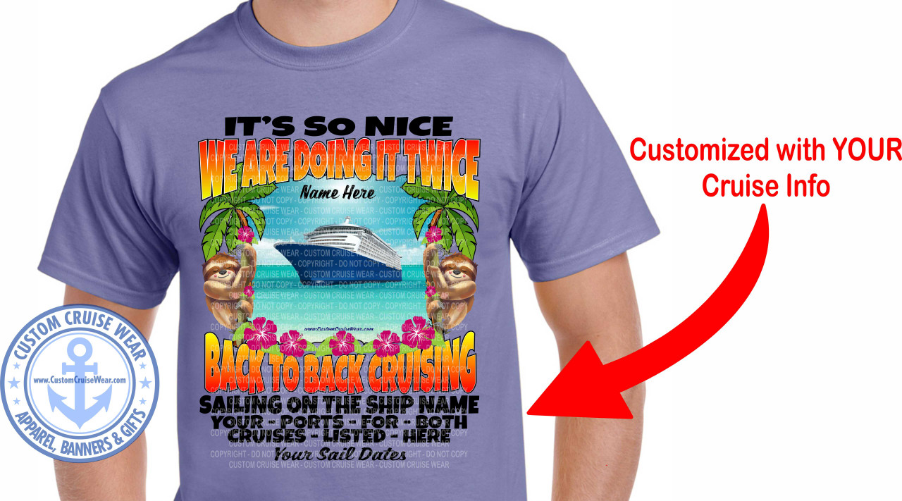 It's So Nice We Are Doing It Twice Back To Back Cruising Sloths ...