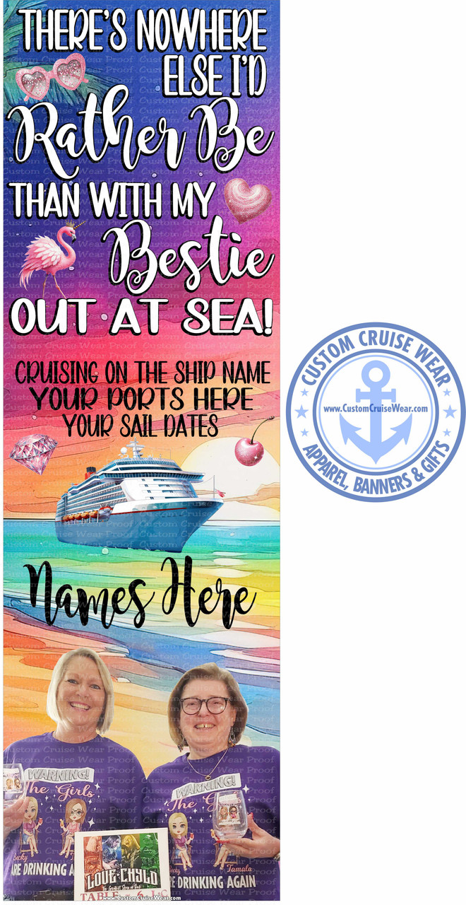 Photo Banner - There's Nowhere Else Bestie BANNER - Includes Photoshop ...
