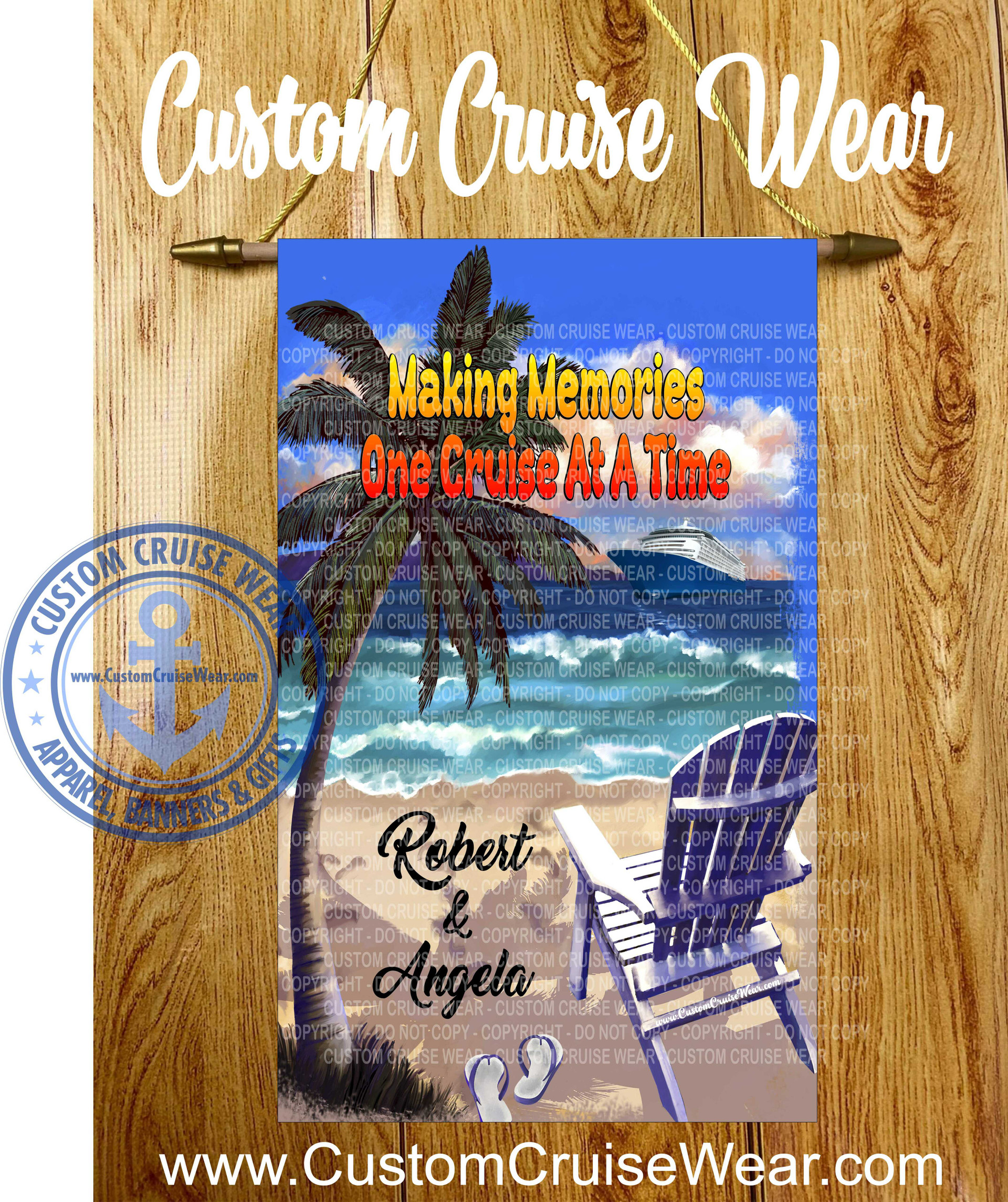 Cabin Door Gear - Flags - Custom Cruise Wear