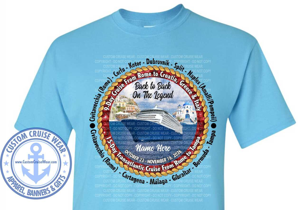 102326LEGB2BCIR OCTOBER 23 2026 Legend Back to Back - Custom Cruise Wear