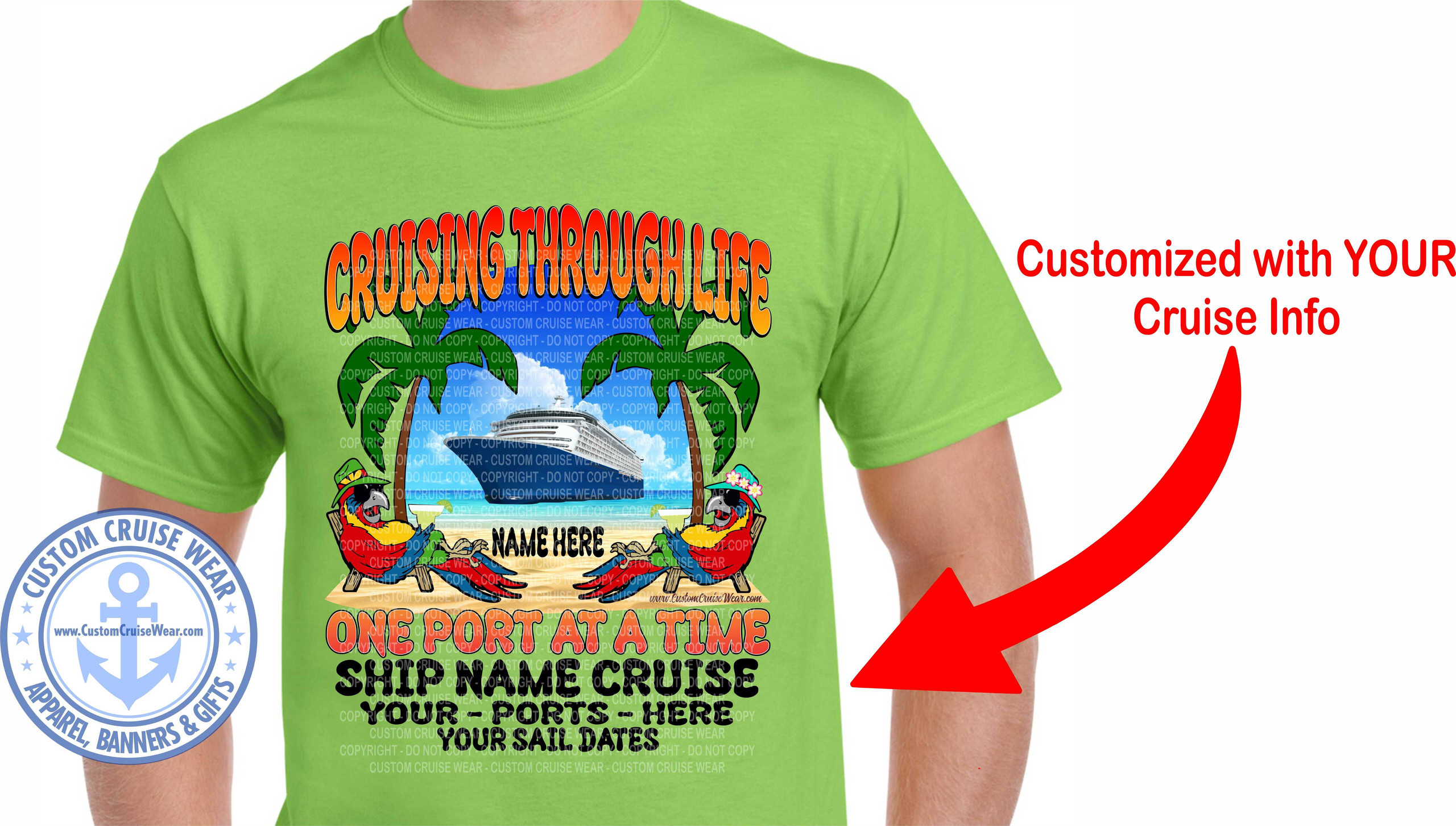 Cruising Through Life Characters Sitting On Beach DOOR SIGN - Custom ...