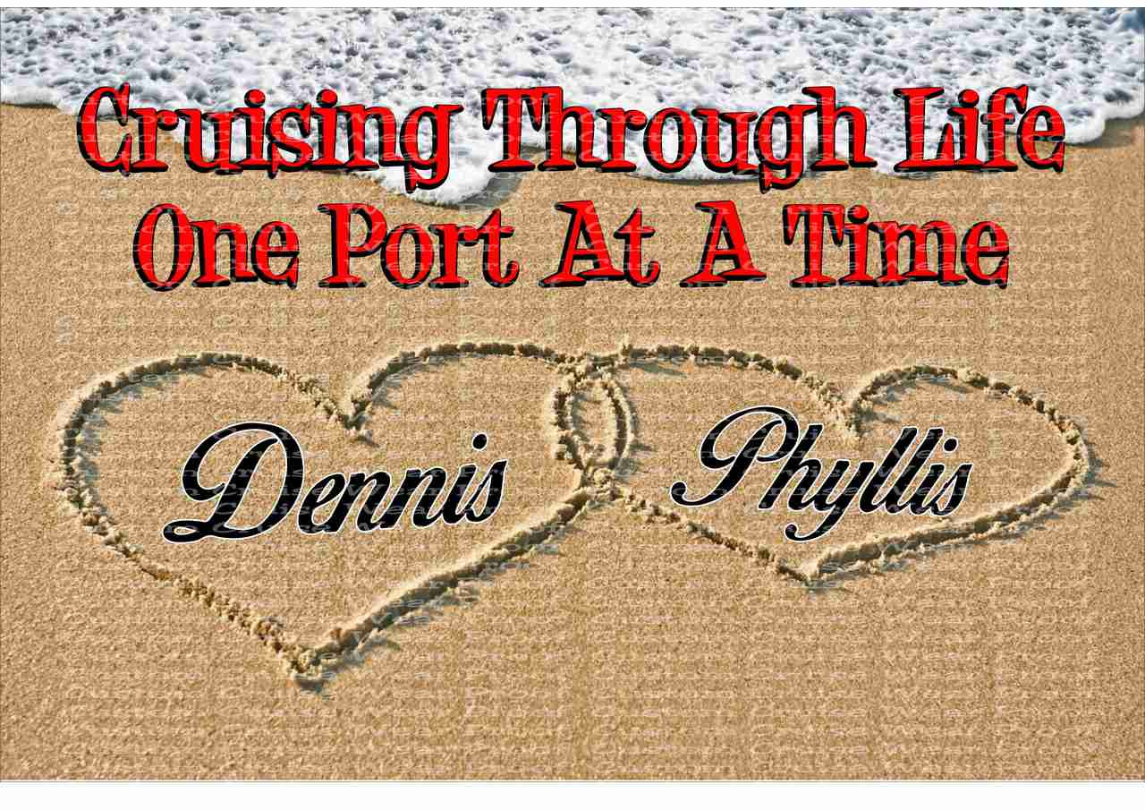 Cruising Through Life Rainbow Lettering DOOR SIGN - Custom Cruise Wear