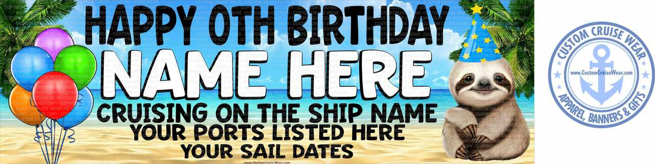 Cabin Door Banners, Signs & More - Banners - INSIDE CABIN BANNERS ...