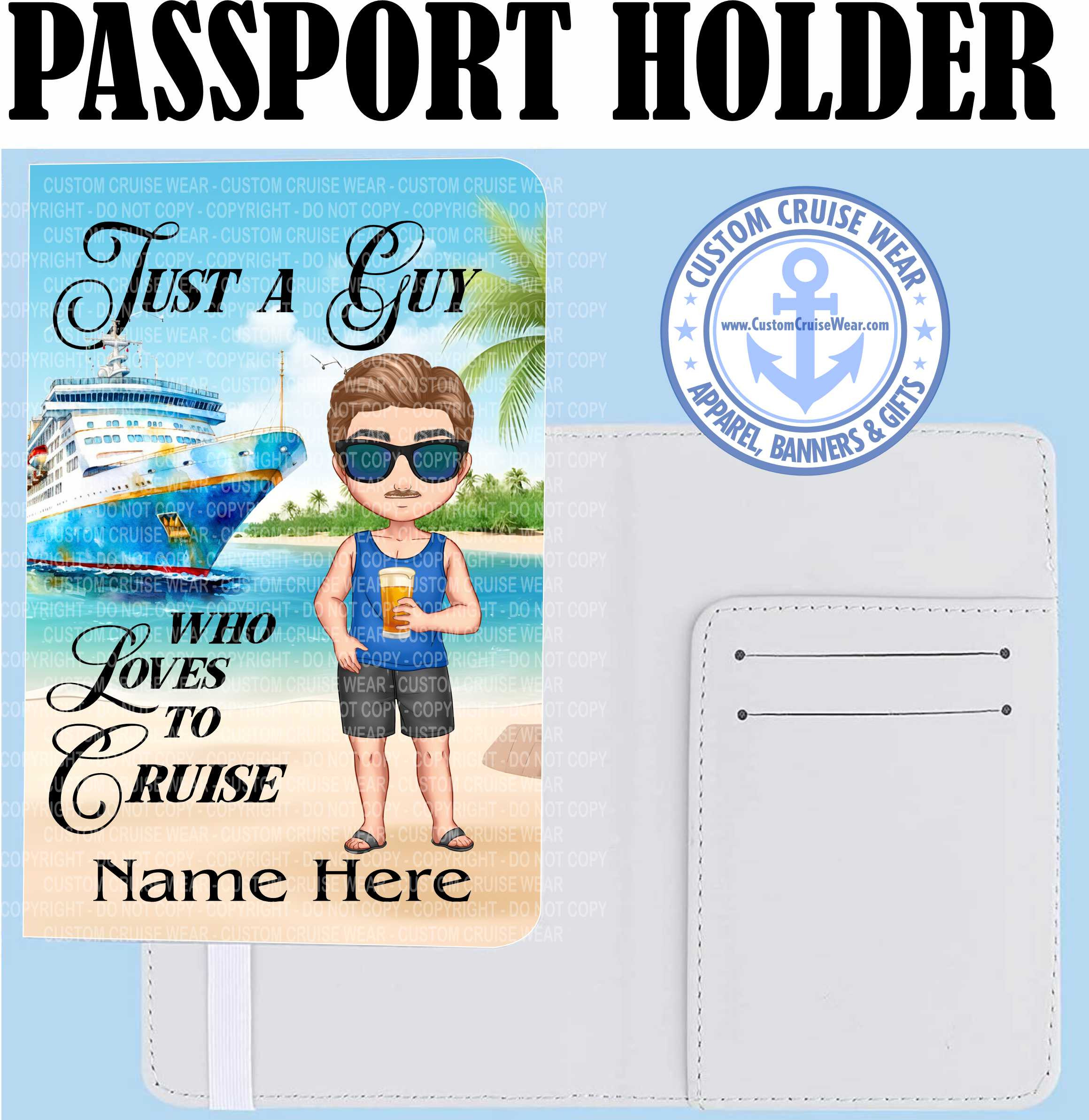Passport Holders - Custom Cruise Wear