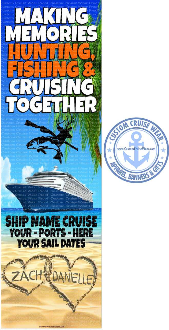 Cabin Door Banners, Signs & More - Banners - Page 1 - Custom Cruise Wear