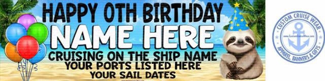 Cabin Door Banners, Signs & More - Banners - INSIDE CABIN BANNERS ...