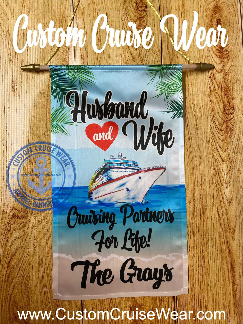 Cabin Door Gear - Flags - Custom Cruise Wear