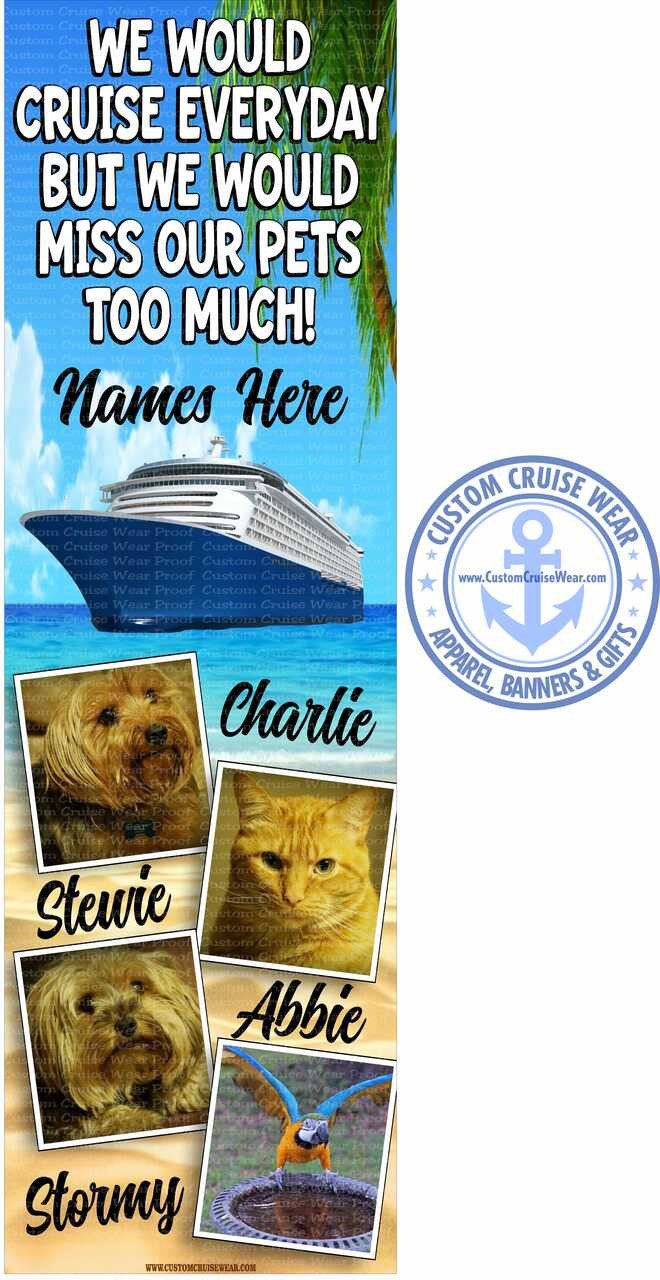 Cabin Door Banners, Signs & More - Banners - Page 1 - Custom Cruise Wear