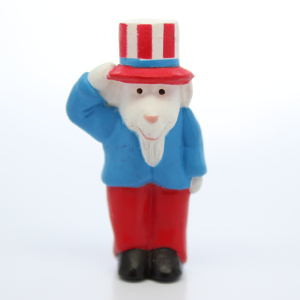 1993 Uncle Sam Goat Fourth of July Merry Miniature | The Ornament Shop