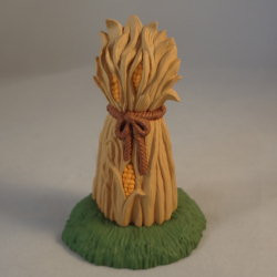 1994 Corn Stalk Thanksgiving Merry Miniature | The Ornament Shop