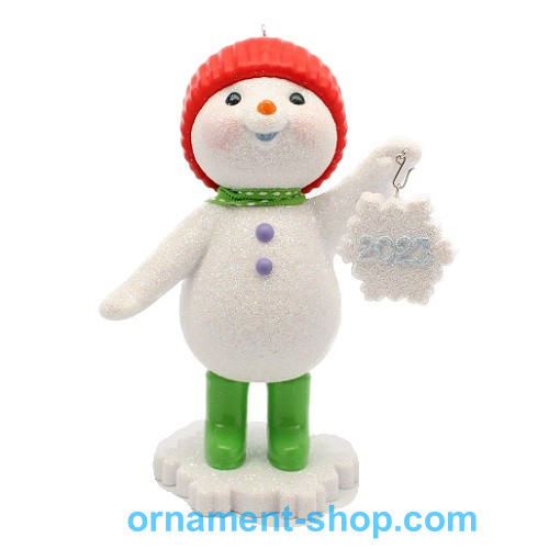 2023 Sweet Snowman Hallmark Ornament | The Ornament Shop