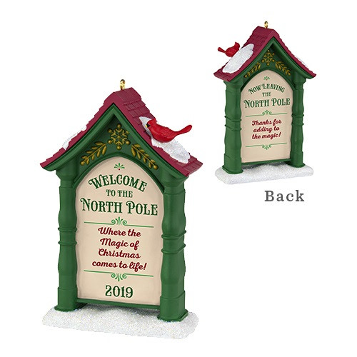 2019 Welcome to the North Pole - KOC Event Hallmark ornament, QXC5392 ...