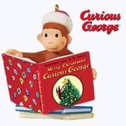 2010 Curious George - Merry Christmas Hallmark Ornament