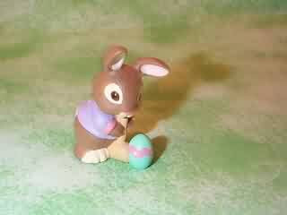 1994 Rabbit - Croquet Easter Merry Miniature | The Ornament Shop