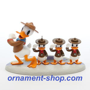 2019 Disney - Good Scouts - Donald Duck Hallmark Ornament