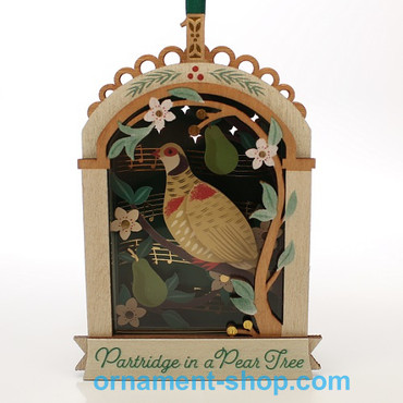 2024 Twelve Days of Cmas #1 - Papercraft Hallmark Ornament | The ...