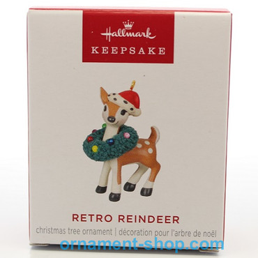 2024 Retro Reindeer Hallmark Ornament | The Ornament Shop