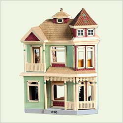 2005 Nostalgic Houses #22 - Victorian Inn Hallmark Ornament