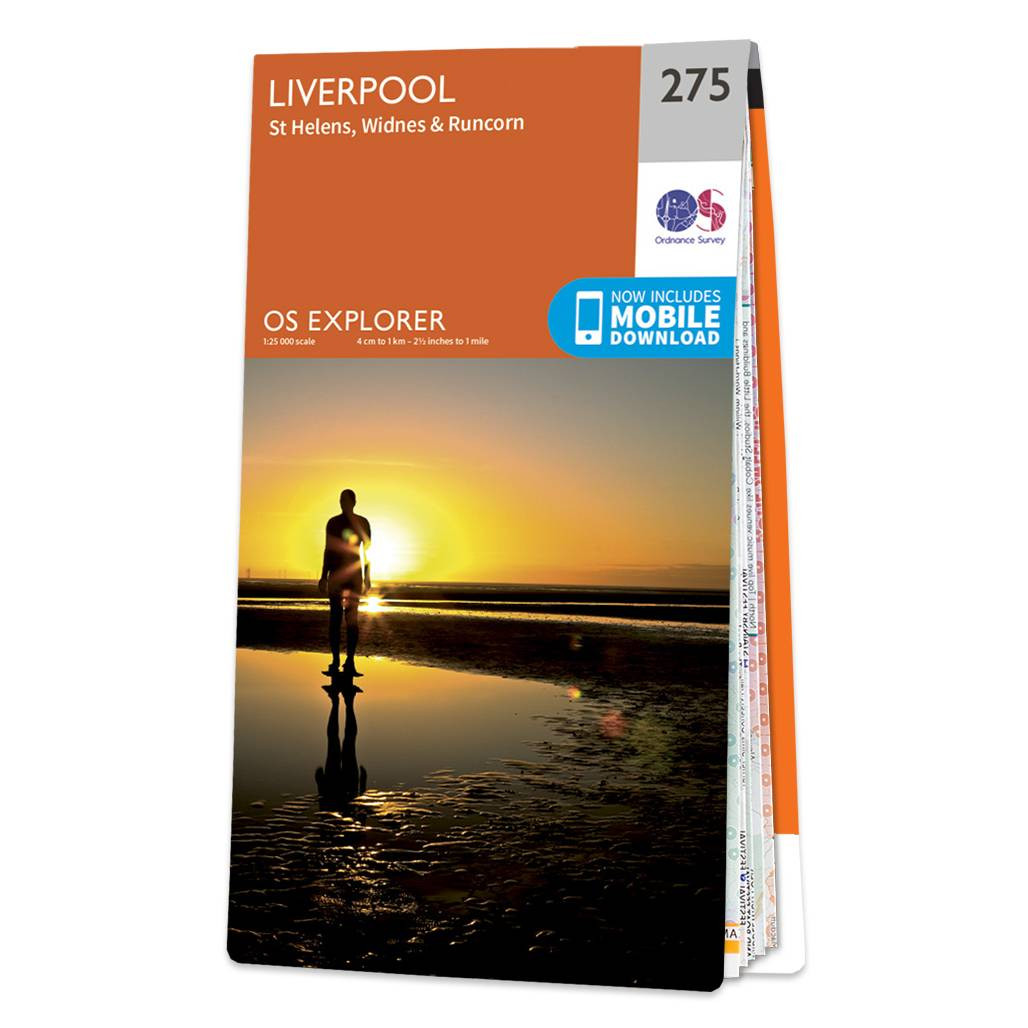 OS Map of Liverpool | Landranger 108 Map | Ordnance Survey Shop