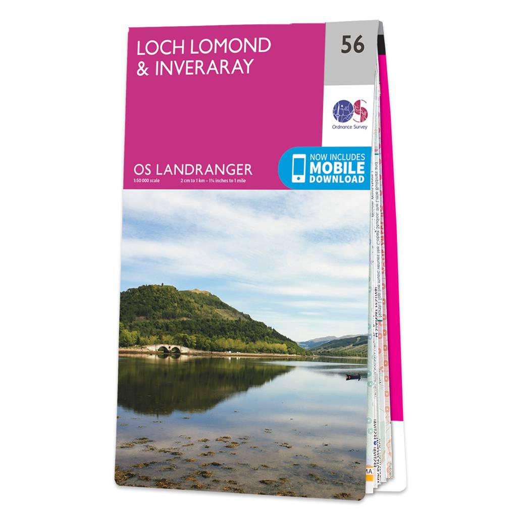 OS Explorer Loch Lomond and The Trossachs map set | Explorer Map ...