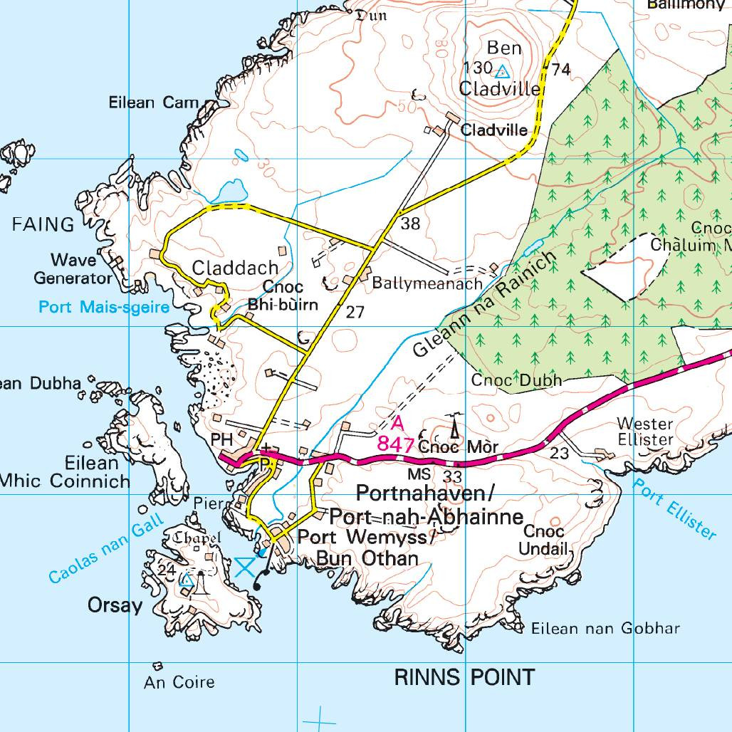 OS Map of Islay | Landranger 60 Map | Ordnance Survey Shop
