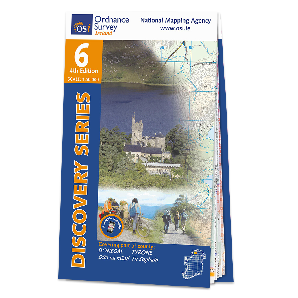 Ordnance Survey Ireland (OSI) Discovery Maps