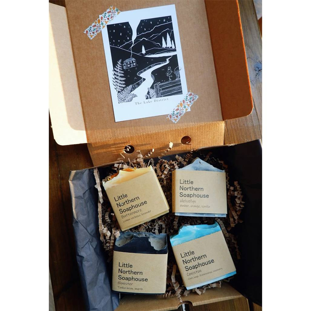 Little Northern Soaphouse Peak District Handmade Soap Gift Set Little Northern Soaphouse Peak District Handmade Soap Gift Set