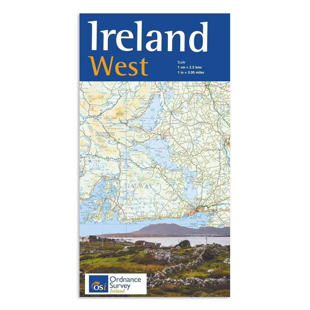 Map of Ireland: OSI Driving Map | Ordnance Survey Shop