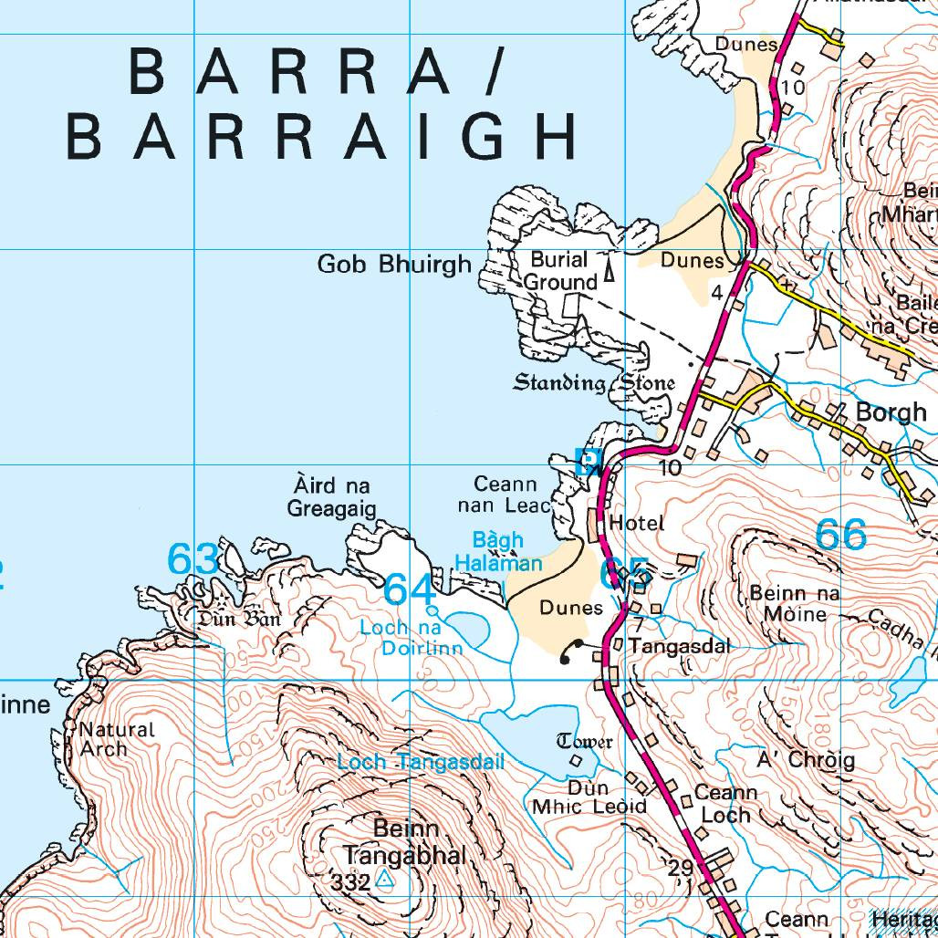 OS Map of Barra & South Uist | Landranger 31 Map | Ordnance Survey Shop