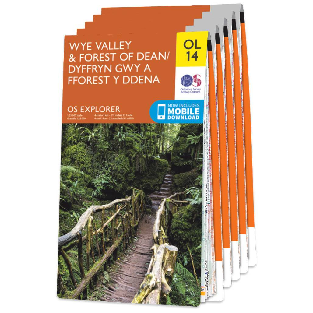 OS Explorer Welsh Coast Southern Area map set | Explorer Map | Ordnance ...