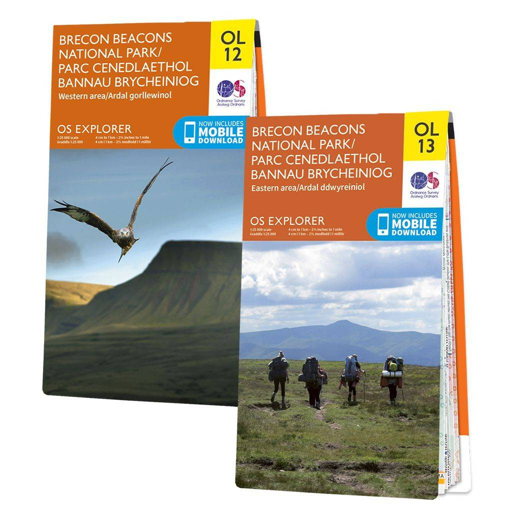 Brecon Beacons Maps, Guidebooks and Gear