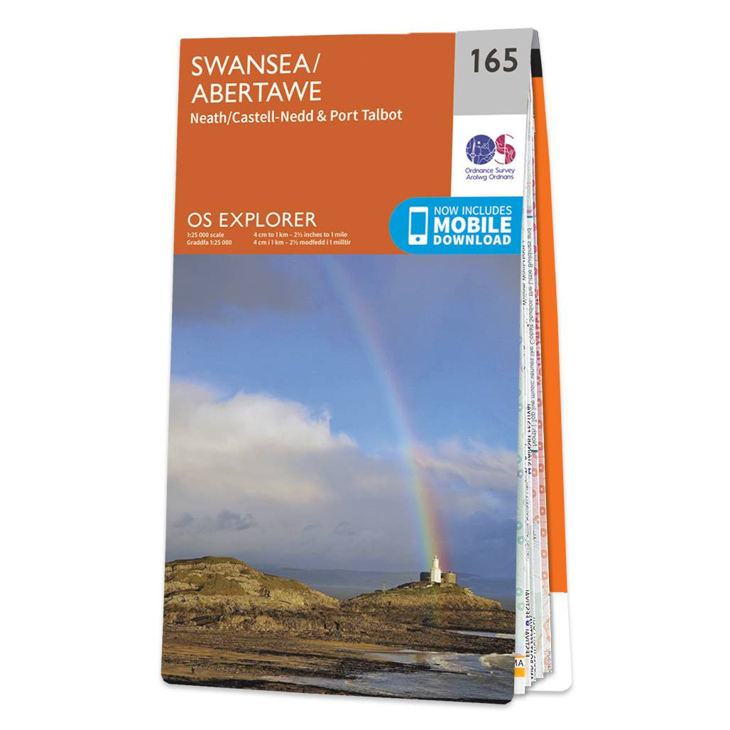 OS Map of Swansea & Gower | Landranger 159 Map | Ordnance Survey Shop