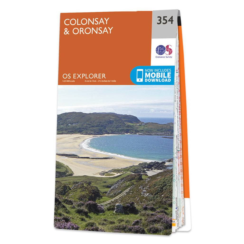 OS Map of Jura & Colonsay | Landranger 61 Map | Ordnance Survey Shop