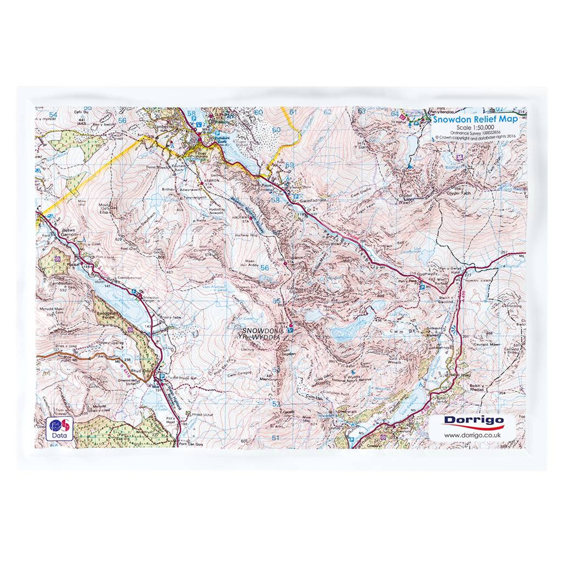 OS Map of Snowdon | Explorer OL17 Map | Ordnance Survey Shop