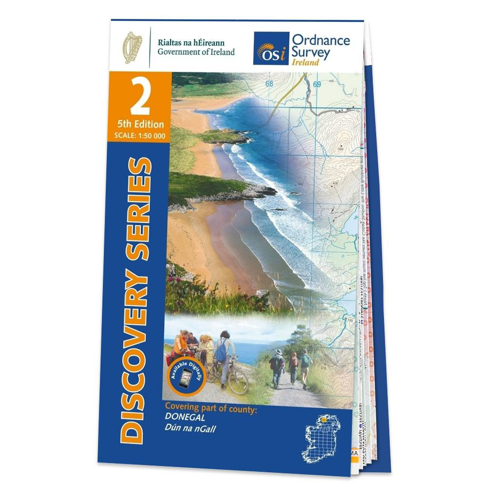 Ordnance Survey Ireland (OSI) Discovery Maps