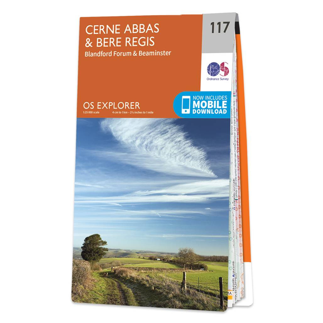 OS Map of Lyme Regis & Bridport | Explorer 116 Map | Ordnance Survey Shop