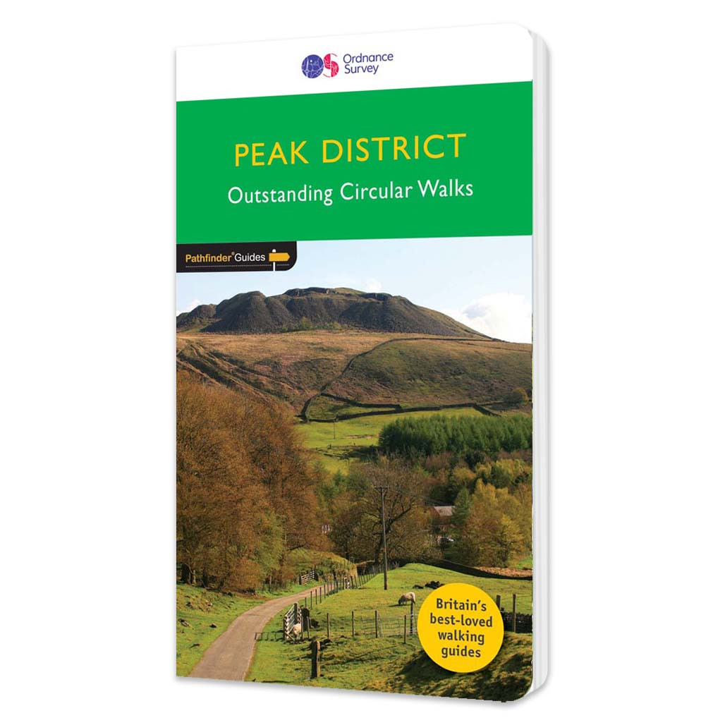 OS Map of The Peak District - Dark Peak Area | Explorer OL1 Walking Map ...
