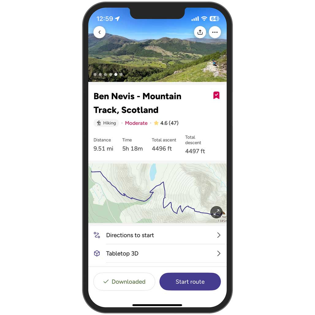 OS Maps app | Digital map app