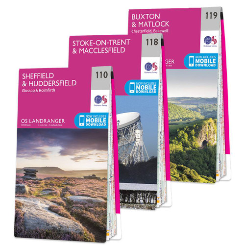 OS Map of The Lake District: North-eastern area | Explorer OL5 Map ...